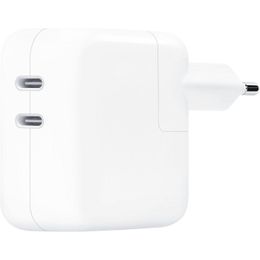 Apple 35W Dual USB-C Power Adapter Adapter USB-C, weiß