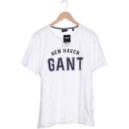 Gant Herren T-Shirt, weiß, Gr. 56