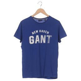 Gant Herren T-Shirt, blau, Gr. 48