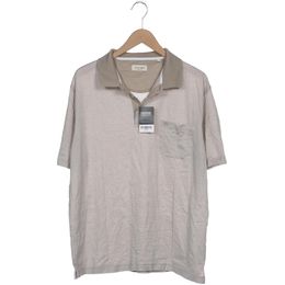 Christian Berg Herren Poloshirt, cremeweiß, Gr. 54