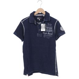 CAMP DAVID Herren Poloshirt, marineblau, Gr. 48