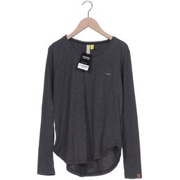 alife and kickin Alife & Kickin Damen Langarmshirt, grau, Gr. 36