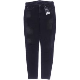 7 For All Mankind Damen Jeans, schwarz, Gr. 28