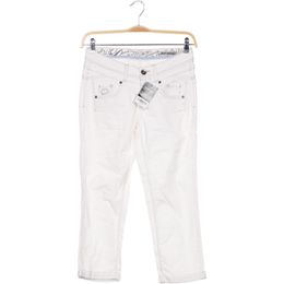 SOCCX Damen Jeans, weiß