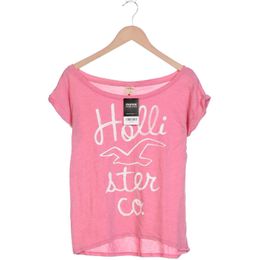 Hollister Damen T-Shirt, pink, Gr. 36