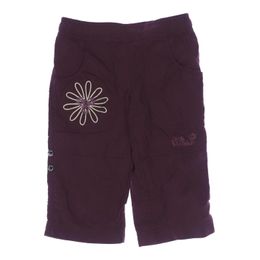 Jack Wolfskin Damen Shorts, bordeaux, Gr. 116