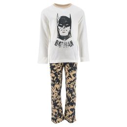 Batman Schlafanzug Kinder Jungen Pyjama langarm Nachtwäsche (2 tlg)