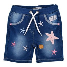 BONDI Trachtenlederhose BONDI Baby Mädchen Jeansshort Bermuda 'Marine Life