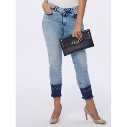 Sarah Kern Skinny-fit-Jeans Ankle-Jeans koerpernah (Set