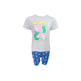 Peppa Pig Schlafanzug George (2 tlg) Kinder Pyjama kurz -Shortama Gr. 104-134 cm