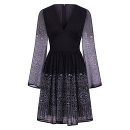 Hell Bunny A-Linien-Kleid Secret Gate Vintage Retro Gothic