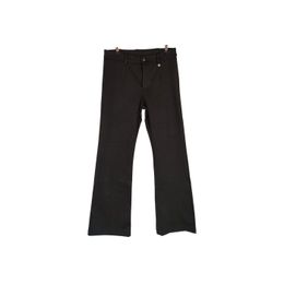 People of 2morrow Stoffhose Flair Pantalone Bootcut Hose aus Stretch in Schwarz (1-tlg)