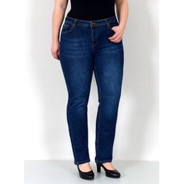 ESRA Straight-Jeans FG1 Damen Jeans High Waist Straight Fit