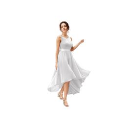 CALIYO Abendkleid Damen Vokuhila Cocktailkleid Abendkleider Elegant für Hochzeit Cocktailkleid Damen Elegant für Hochzeit High Low Elegant Abendkleid