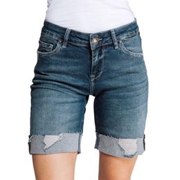 Zhrill Shorts Jeans Short NOVA Blue (0-tlg) angenehmer Tragekomfort