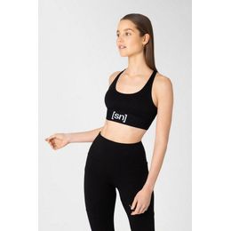 super.natural Sporttop für Damen aus Merino W SUPER TOP mit gekreuzten Trägern am Rücken