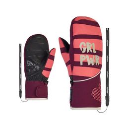 Ziener Skihandschuhe LIWANI AS(R) PR MITTEN GIRLS glove velvet red