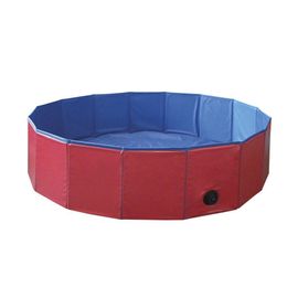 Nobby Hundepool, rot/blau S: Ø 80 x 20 cm