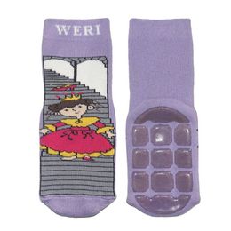 WERI SPEZIALS Strumpfhersteller GmbH ABS-Socken Kinder ABS-Socken für Mädchen >>Aschenputtel<< aus Baumwolle mit Frottee