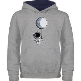 Shirtracer Hoodie Astronaut mit Luftballon Kinderkleidung und Co