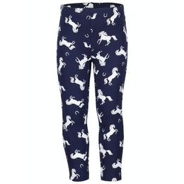 Blue Seven Stoffhose Blue Seven® Mädchen Leggings Einhorn-Muster