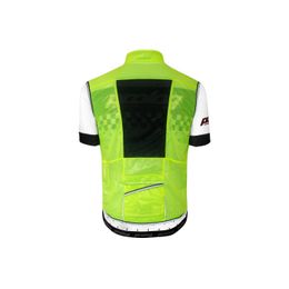 prolog cycling wear Regenjacke Fahrradweste Regenweste Herren „Race fit Zero Wind & Ware Yellow“