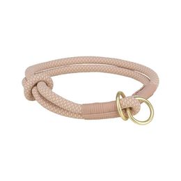Trixie Hunde-Halsband Soft Rope Zug-Stopp-Halsband rosa/hellrosa