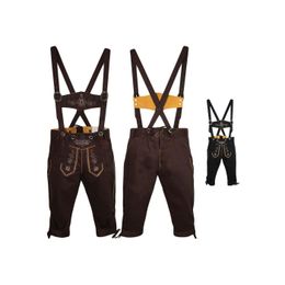 German Wear Trachtenhose GW901-Textil Kinder Trachen Jeanshose mit Hosenträgern