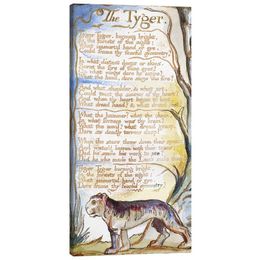 Posterlounge Leinwandbild William Blake