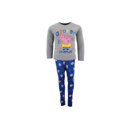 Peppa Pig Schlafanzug Peppa Wutz Pig George Kinder Jungen Pyjama Gr. 92 bis 116 Shirt Hose