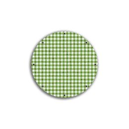 Wallario Sichtschutzzaunmatten Muster einer Tischdecke in grün und weiß kariert