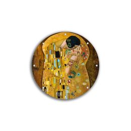 Wallario Sichtschutzzaunmatten Der Kuss von Klimt