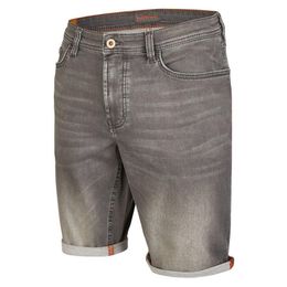 Hattric Bermudas Hattric Herren 5-Pocket-Shorts Jogg-Denim Grey