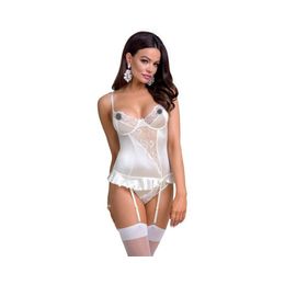 Casmir Corsage CA Inoe corset & panty ecru S/M