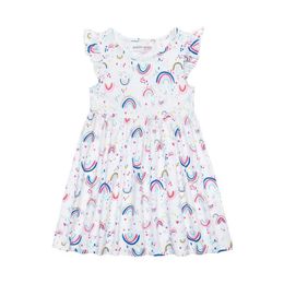 MINOTI Jerseykleid Gemustertes ärmelloses Kleid (1y-8y)