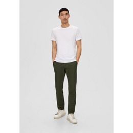 s.Oliver Stoffhose Slim Fit: Chino aus Baumwolltwill