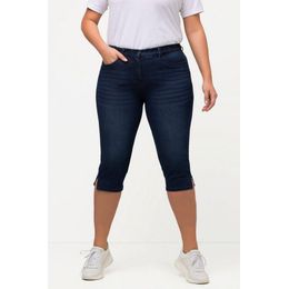 Ulla Popken Funktionshose Capri Jeans Sarah schmale 5-Pocket-Form