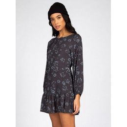 Rusty Midikleid HIGHLANDS LONG SLEEVE DRESS