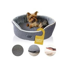 Dear Darling Tierbett DD-05 Luxus Hundebett Katzenbett Korb Memoryschaum Matratze