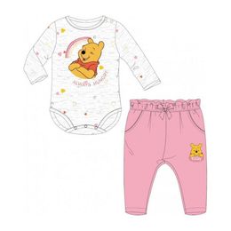 Winnie Pooh Shirt & Hose Baby-Set für Mädchen – Body und Hose Motiv Winnie Puuh "always hungry" (Set