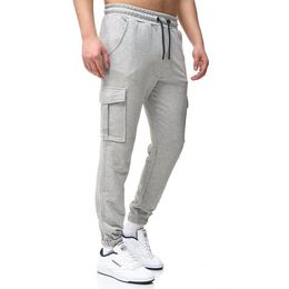 John Kayna Jogginghose Herren Jogginghose Cargo Sweatpants Sport hose Männer Trainingshose (Sporthose Trainingshose Sweatpants