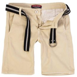 Rock Creek Chinoshorts Herren Chino Shorts mit Gürtel RC-2133