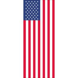 flaggenmeer Flagge Flagge USA 110 g/m² Hochformat