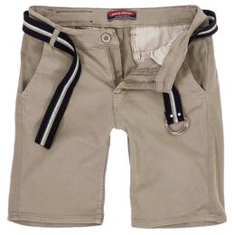 Rock Creek Chinoshorts Herren Chino Shorts mit Gürtel RC-2133