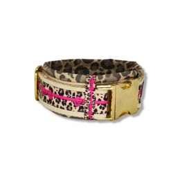 D by E Couture Hunde-Halsband "Pink Leo Love IV"