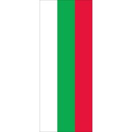 flaggenmeer Flagge Bulgarien 160 g/m² Hochformat