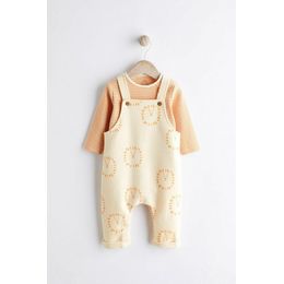 next Body & Hose Baby-Set mit Jersey-Latzhose und Body (2-tlg)