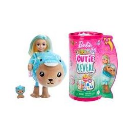 Mattel Barbie Cutie Reveal Chelsea Costume Cuties Serie - Teddy Dolphin, Puppe Serie: Barbie Cutie Reveal Art: Puppe Altersangabe: ab 36 Monaten Zielgruppe: Kindergartenkinder