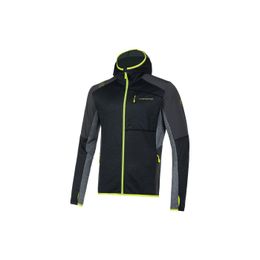 La Sportiva Fleecejacke Existence Hoody aus wärmendem Fleece in Wabenstruktur