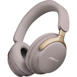 Bose QuietComfort Ultra Noise Cancelling Kopfhörer Kopfhörer (Active Noise Cancelling (ANC), Freisprechfunktion, Transparenzmodus, Bluetooth, 3 Modi, Multipoint, Simple Sync, Anpassbare EG-Einstellungen), grau